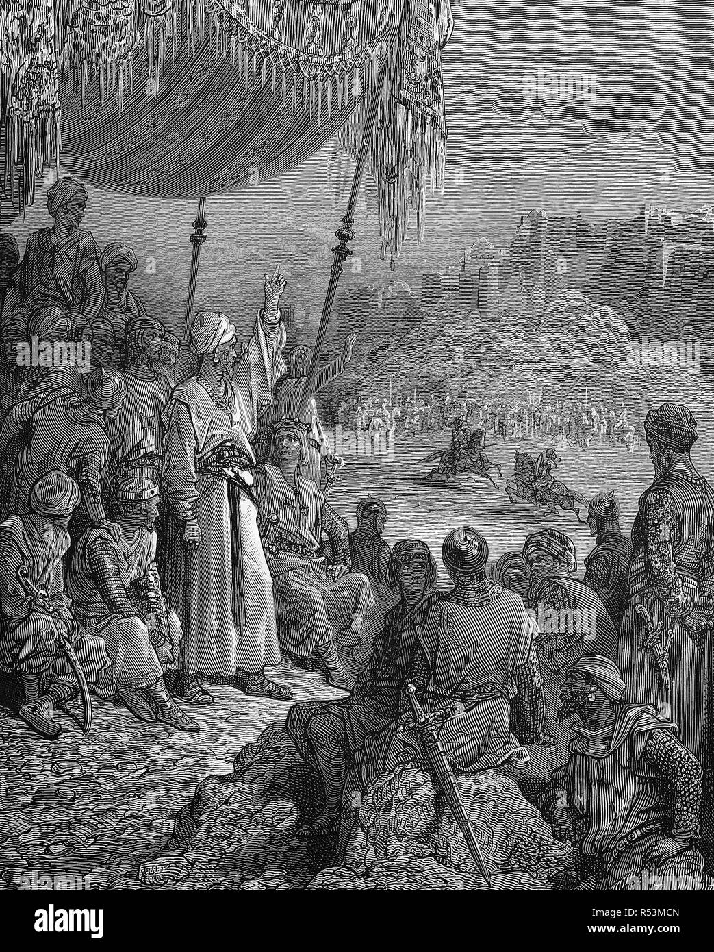 Illustrationen des dritten kreuzzuges -Fotos und -Bildmaterial in hoher ...