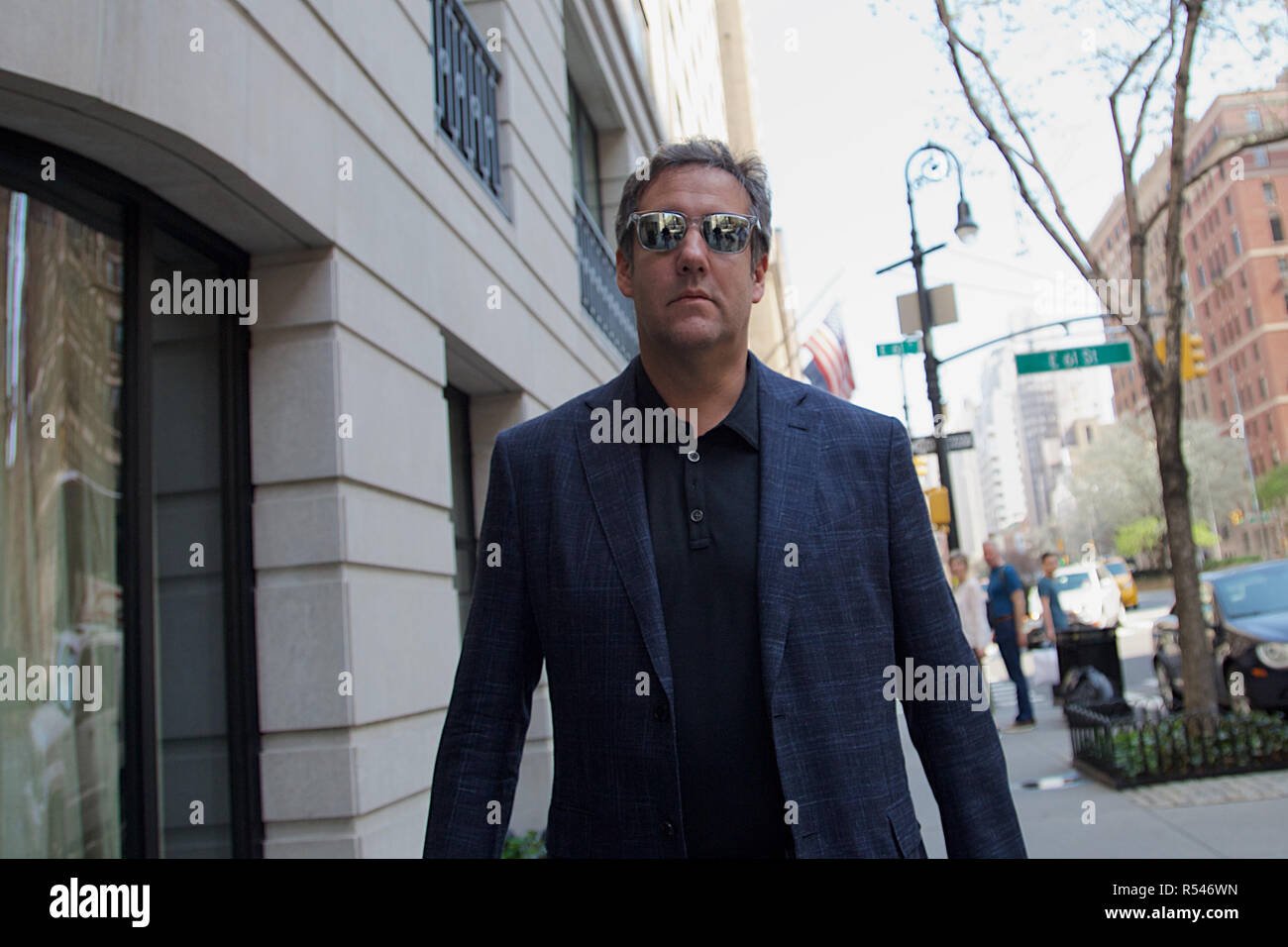 New York, New York, USA. 14 Apr, 2018. MICHAEL COHEN, Rechtsanwalt ...