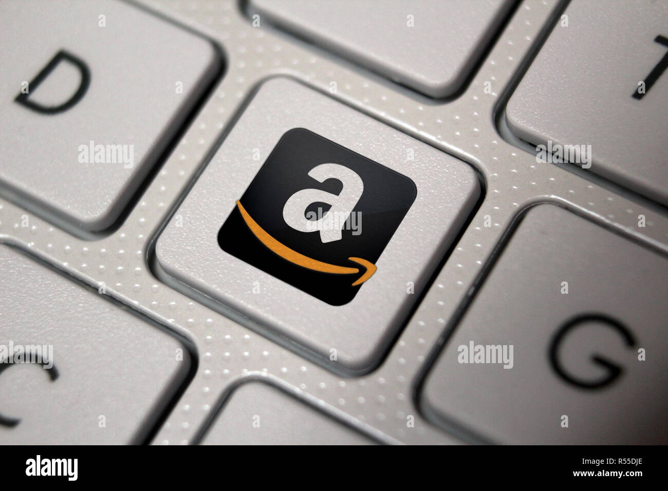 Amazon logo symbol -Fotos und -Bildmaterial in hoher Auflösung – Alamy