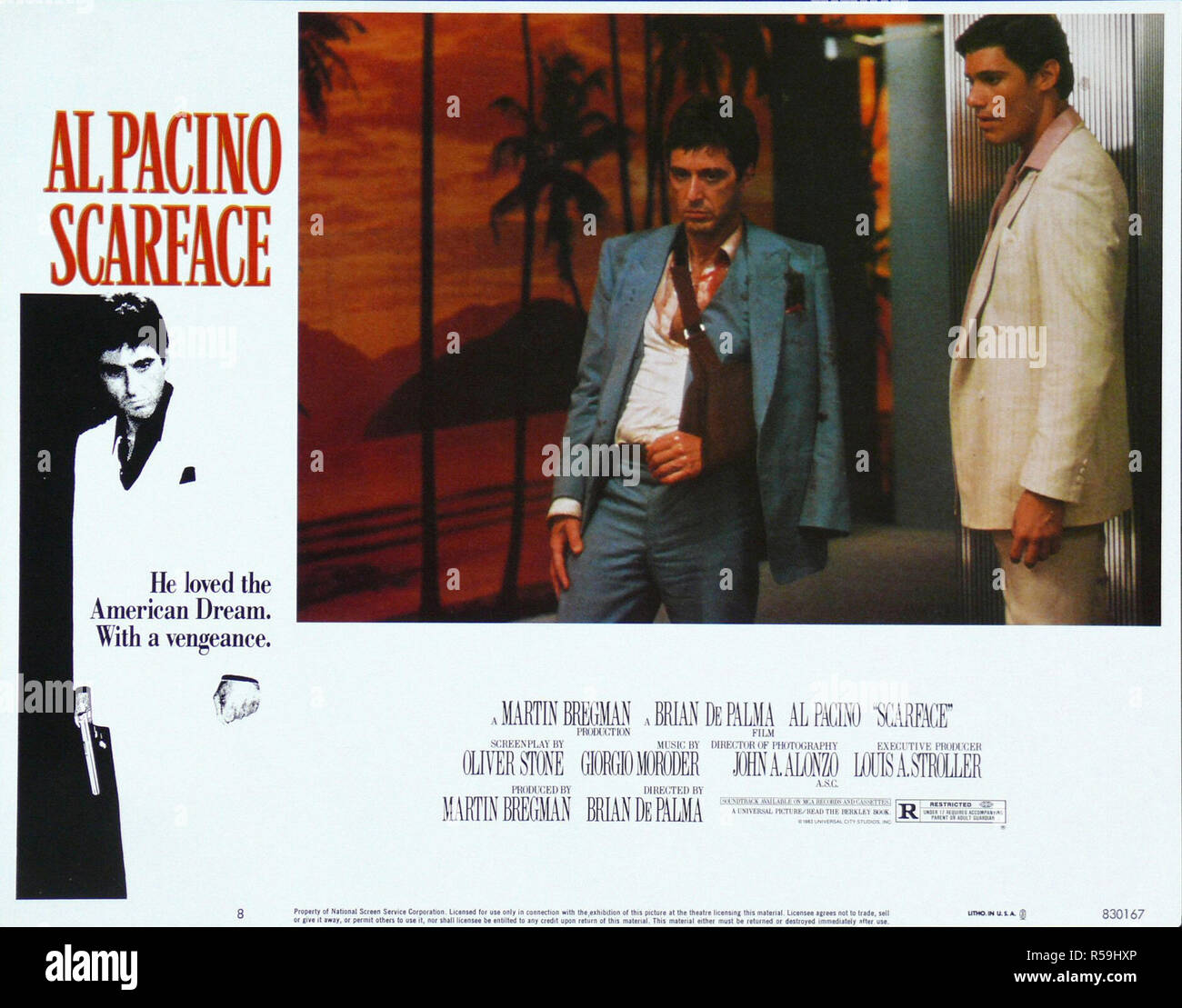 Scarface film poster -Fotos und -Bildmaterial in hoher Auflösung – Alamy