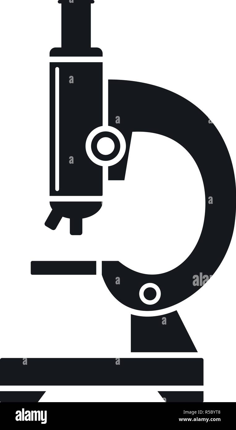 Schule Mikroskop Symbol. Einfache Abbildung der Schule Mikroskop vektor ... Schule Mikroskop Symbol. Einfache Abbildung der Schule Mikroskop vektor ...