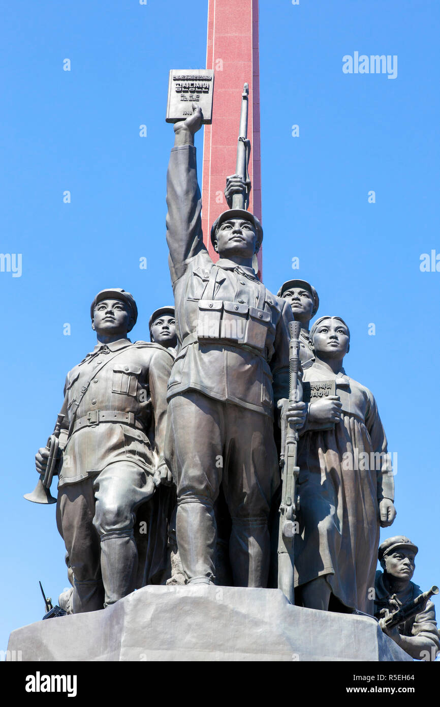 Die Demokratische Volksrepublik Korea (DVRK), Nordkorea, Pjöngjang ...