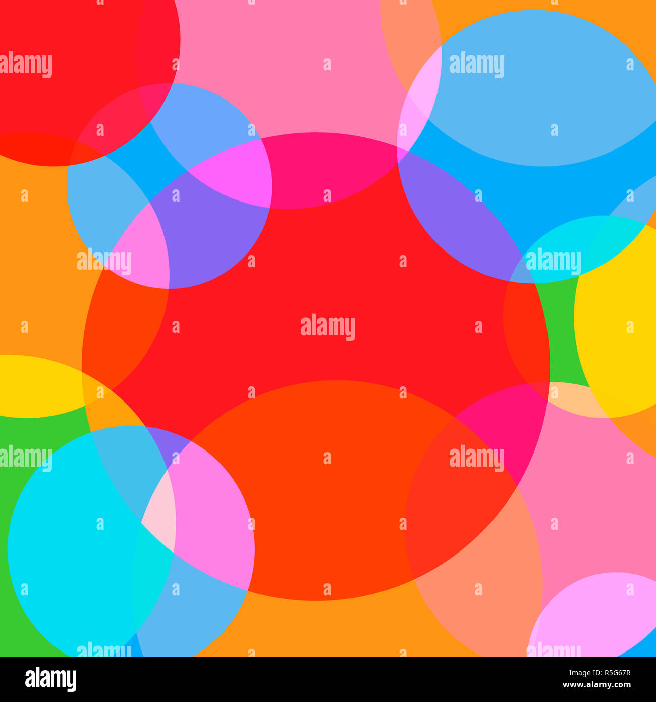überschneiden kreise bunt -Fotos und -Bildmaterial in hoher Auflösung – Alamy