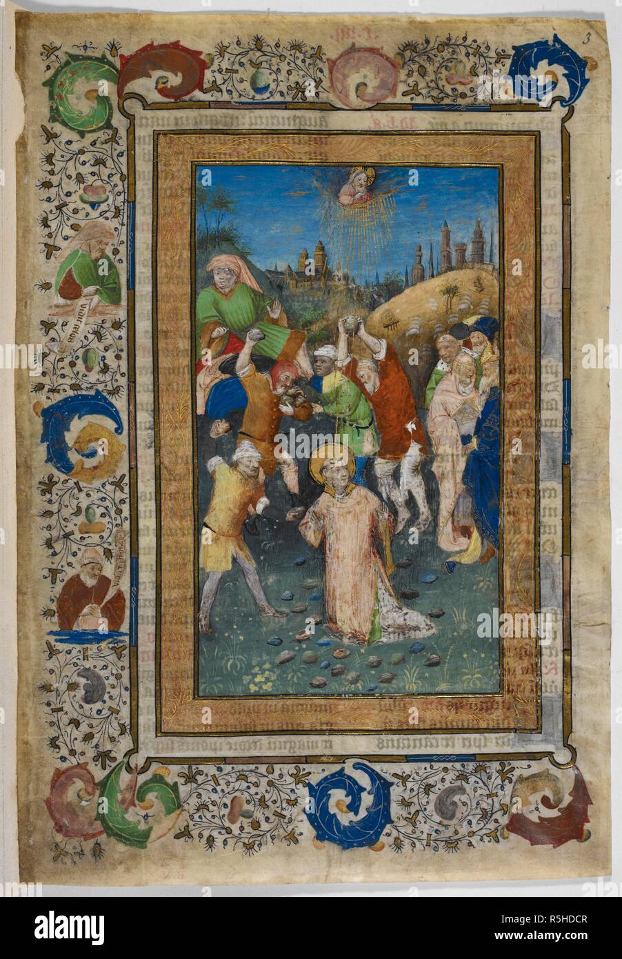 Das Martyrium des hl. Stephanus. Stephen, die traditionell als den ...