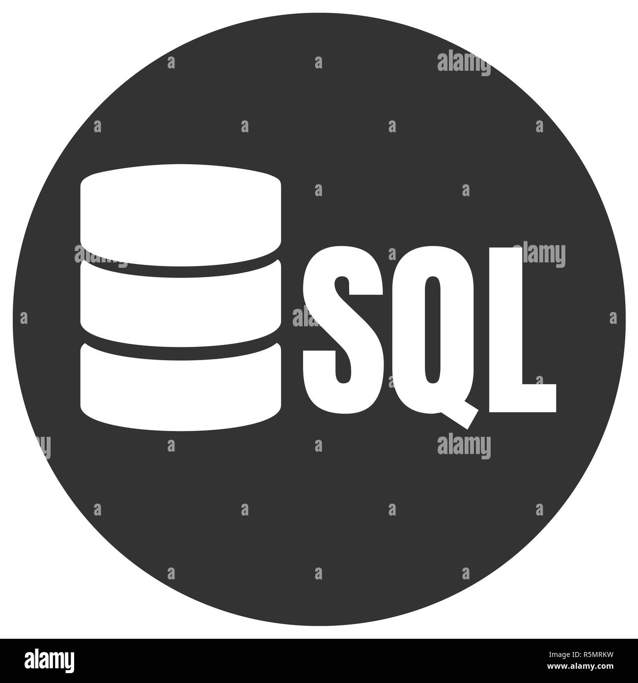 Sql logo design -Fotos und -Bildmaterial in hoher Auflösung – Alamy