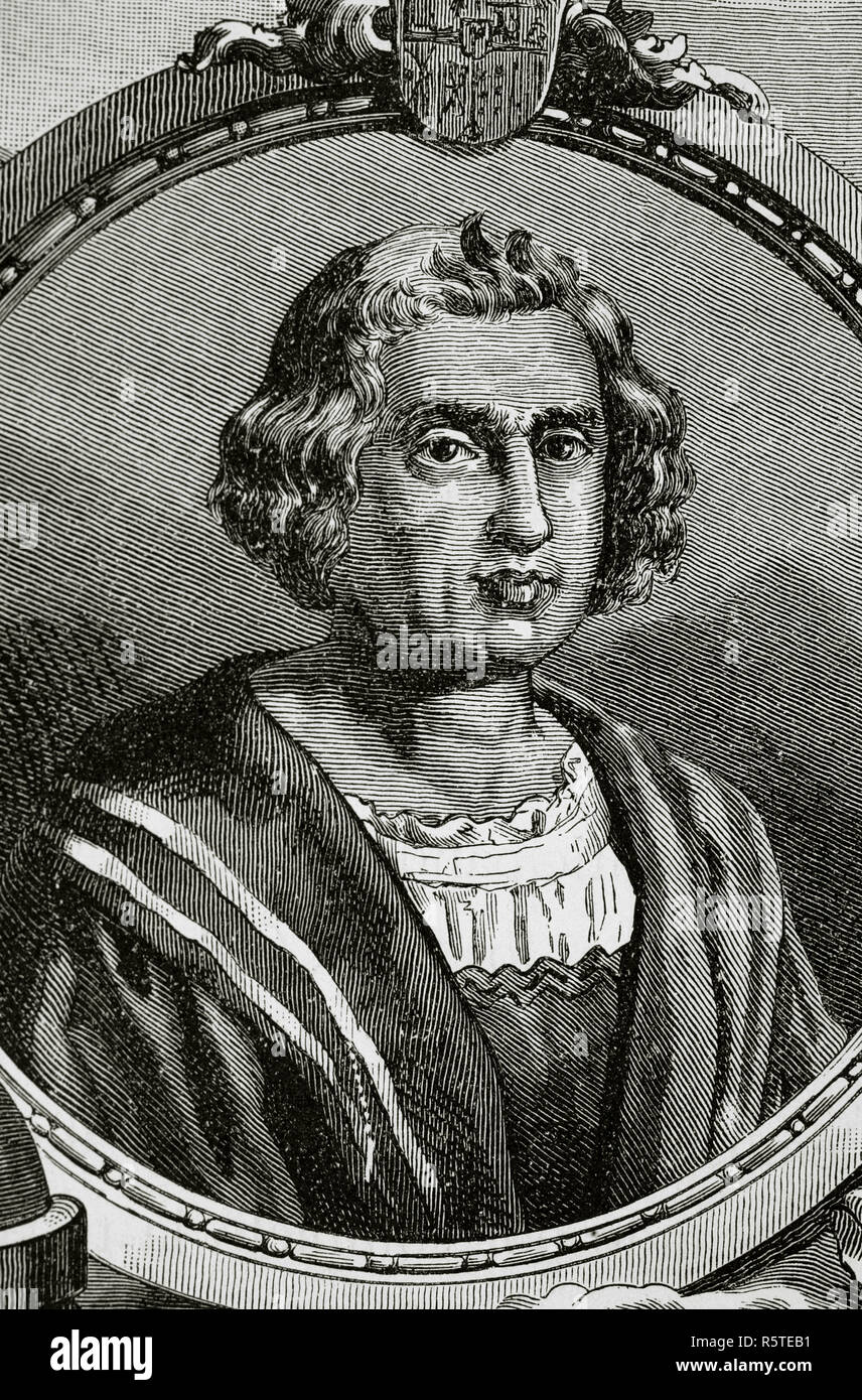 Christopher Columbus (1451-1506). Italienische Explorer, Navigator und ...