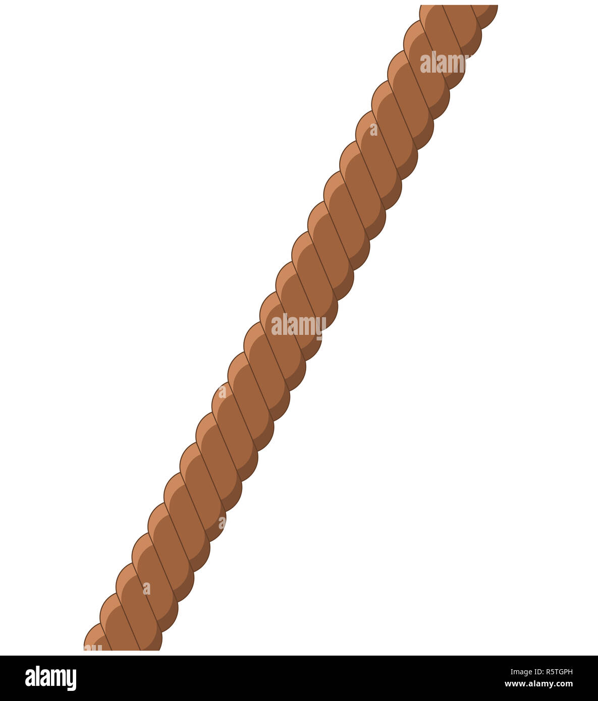 Seil, cartoon Design, Icon, Symbol. Vector Illustration auf weißem ...