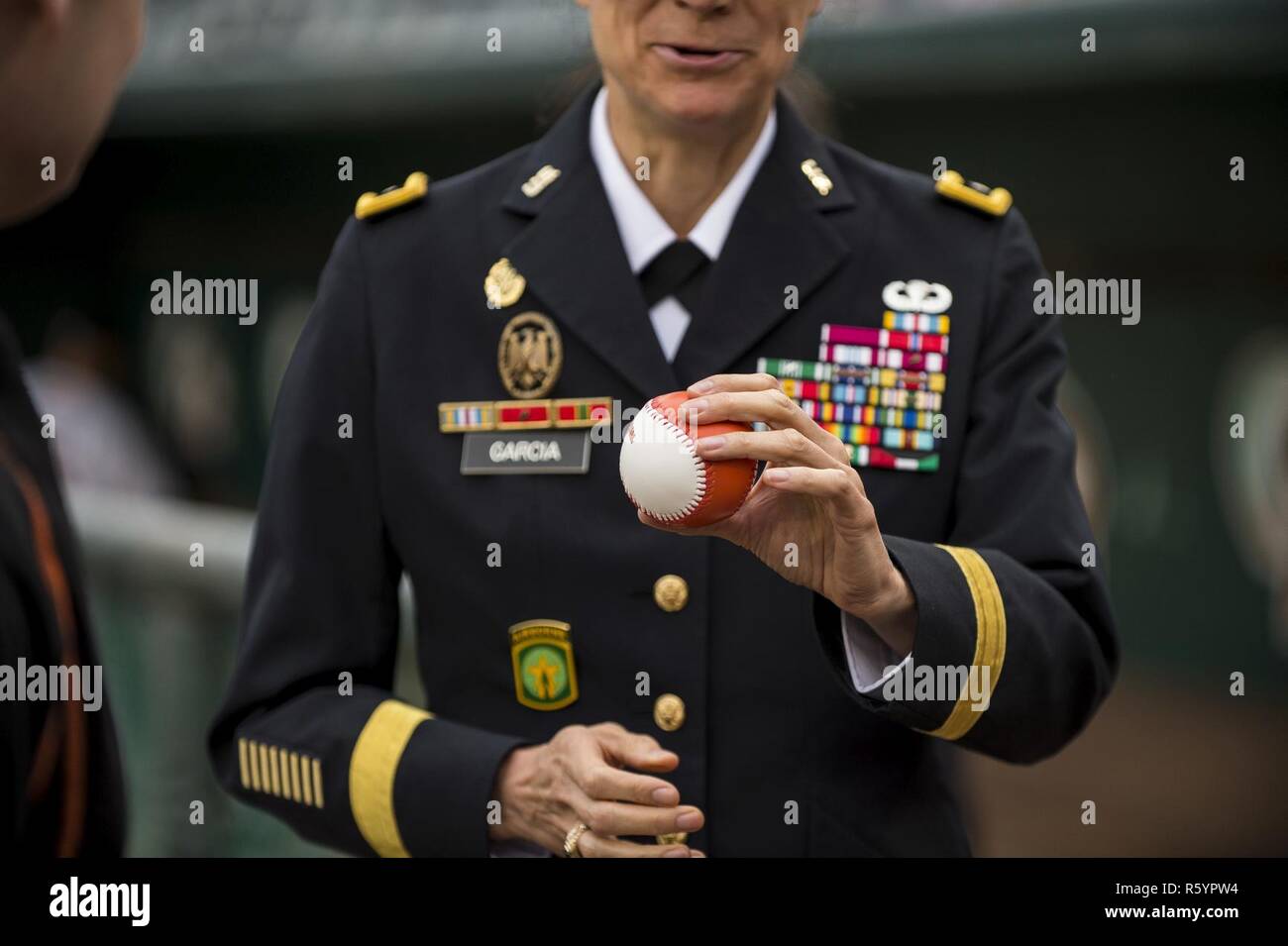 Brig. Gen. Marion Garcia, U.S. Army Reserve kommandierender General des ...