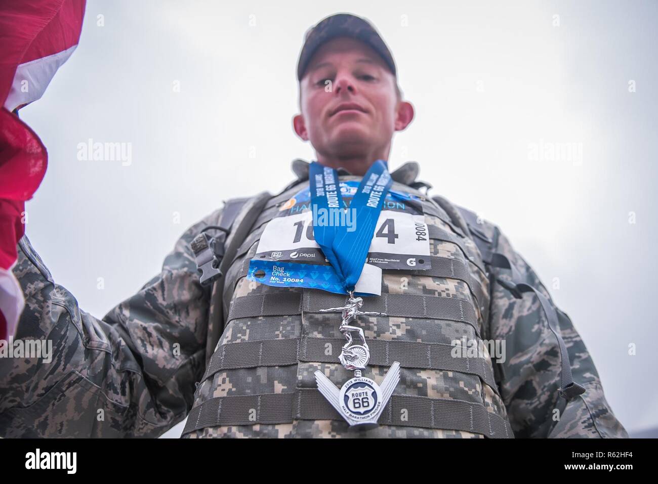 Tech Sgt. Cory Shaw, ein Recruiter auf die 138 Fighter Wing, Tulsa ...