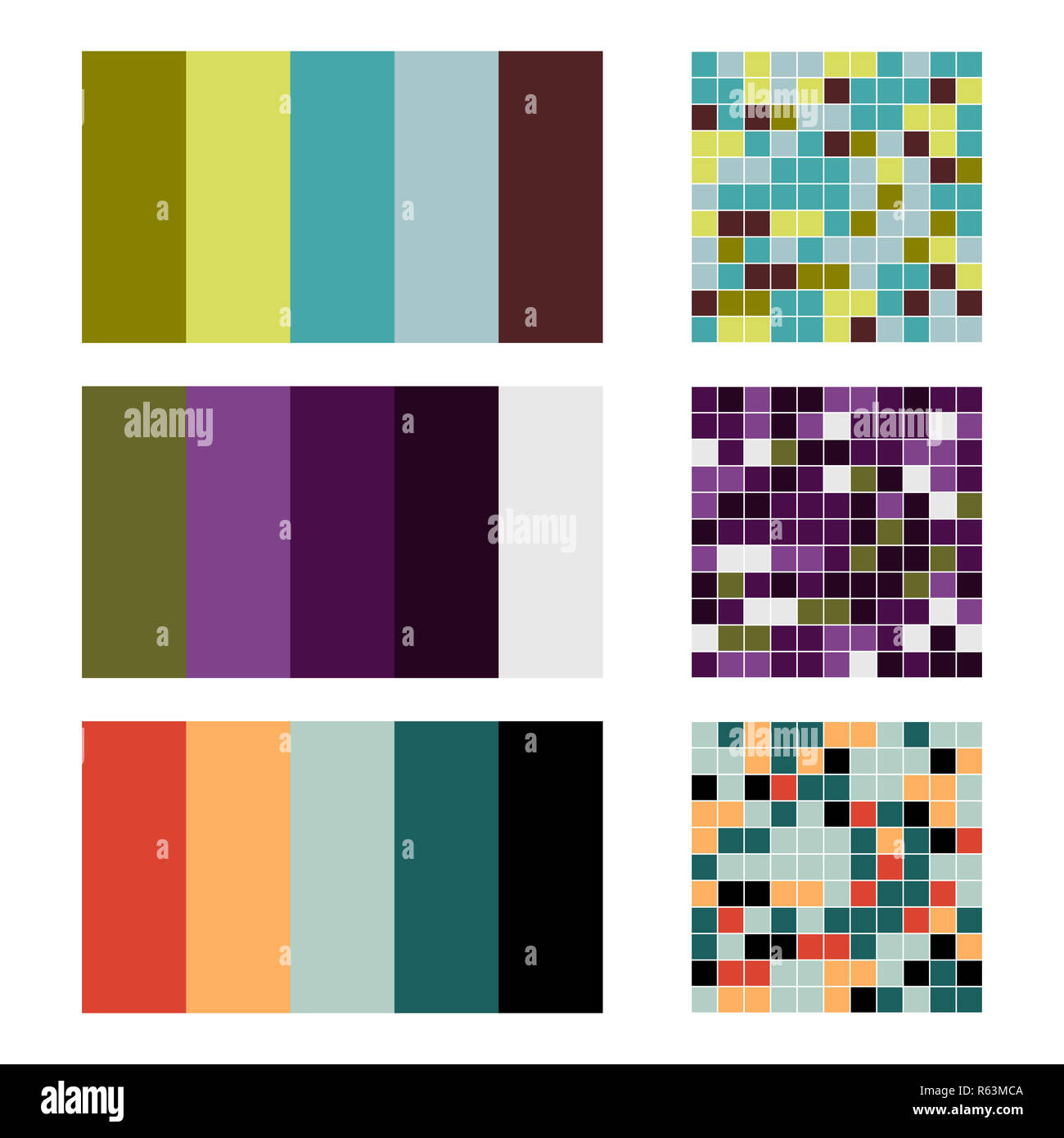 Farbpalette Hintergrundfarbe festlegen. Harmonie Farbe combos Spektrum ...