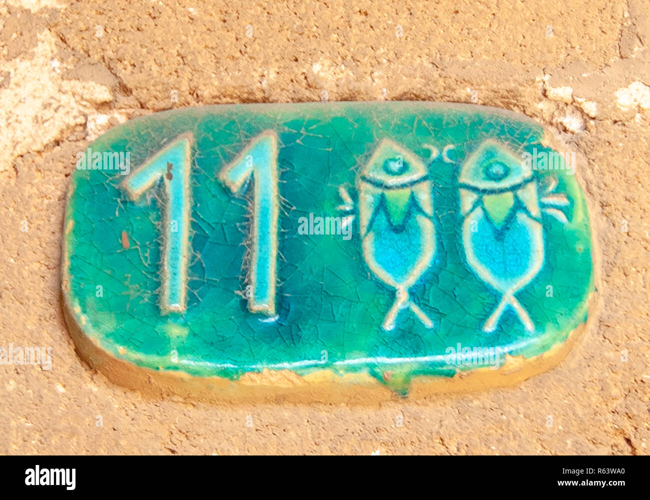 Schild mit der nummer 11 -Fotos und -Bildmaterial in hoher Auflösung ...