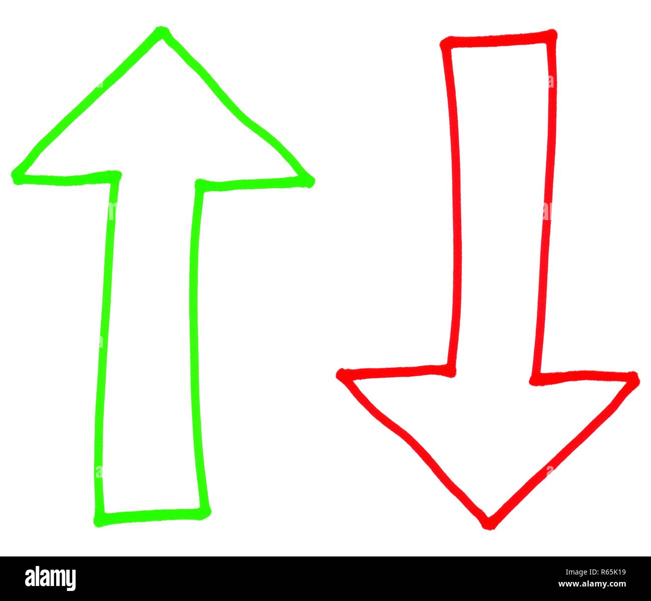 Aufstieg symbol symbol foto Ausgeschnittene Stockfotos und -bilder - Alamy