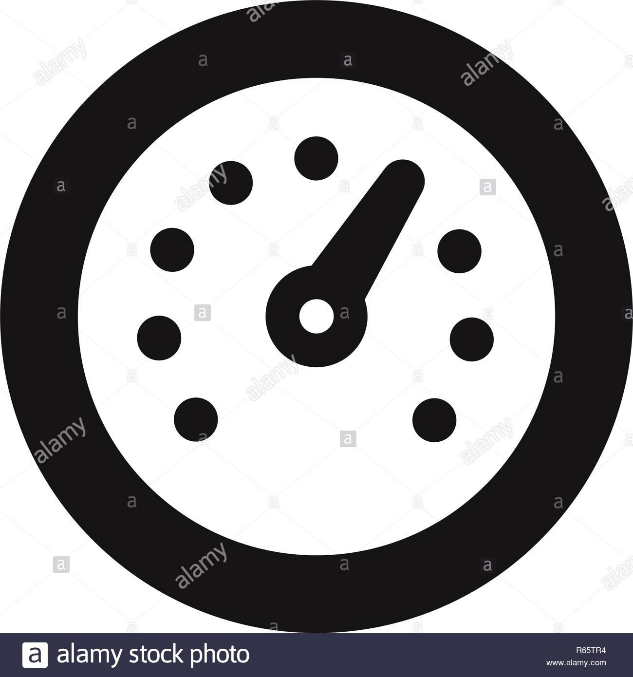 Tachometer Speedometer Indicator Icon Performance Stockfotos ...