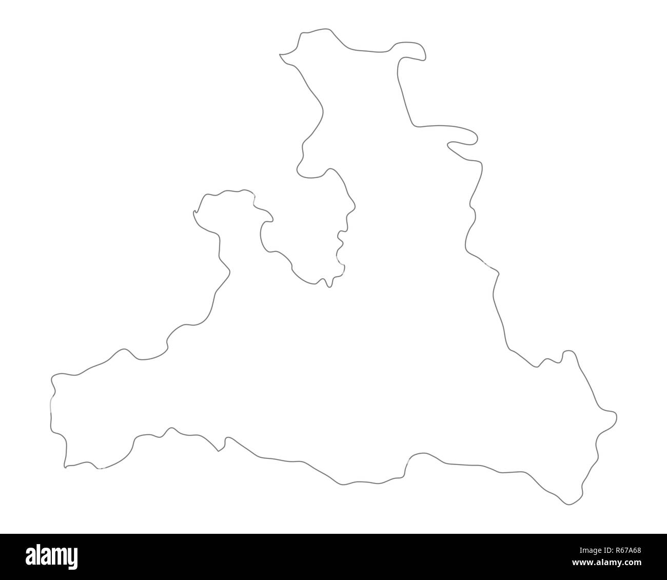 Salzburg karte Schwarzweiß-Stockfotos und -bilder - Alamy