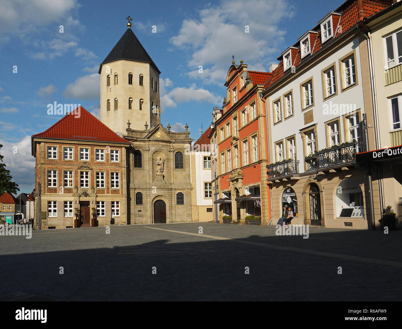 Marktkirche Church Paderborn Germany Stockfotos und -bilder Kaufen - Alamy