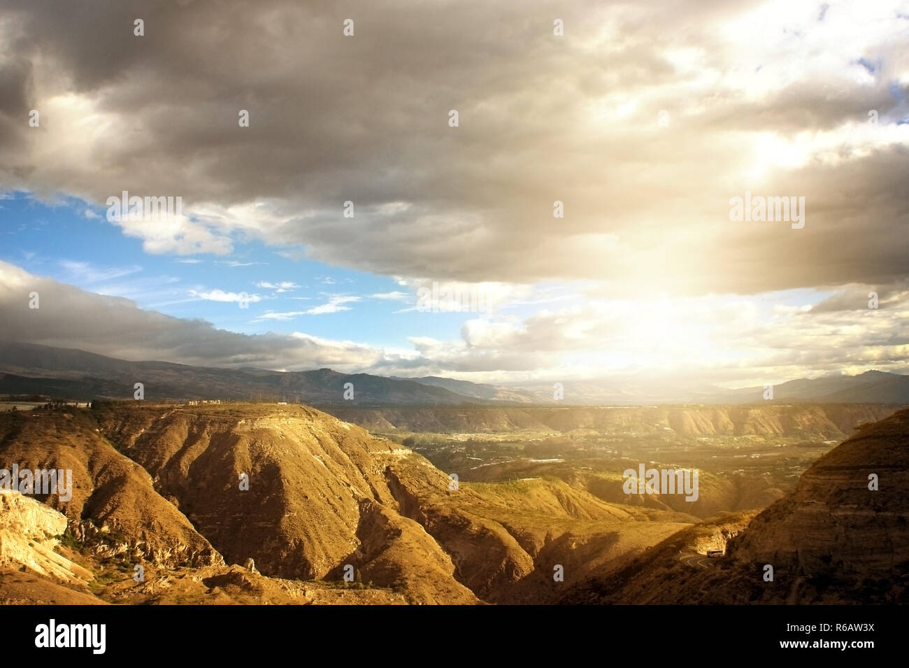 Die Anden Ecuadors zwischen Quito und Otavalo Stockfotografie - Alamy