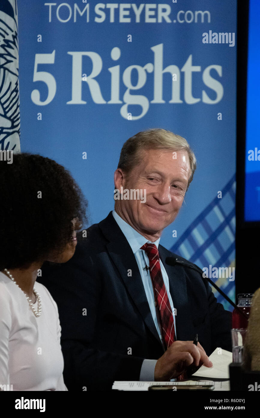 Charleston, USA. 04 Dez, 2018. Milliardär liberale Aktivisten Tom ...