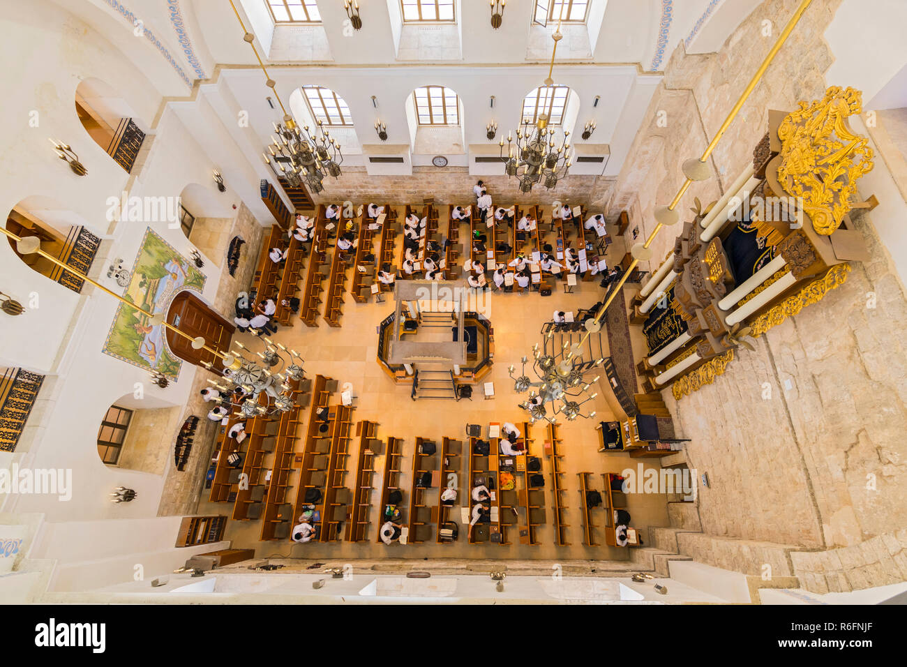 Hurva Synagogue Jerusalem Stockfotos und -bilder Kaufen - Alamy