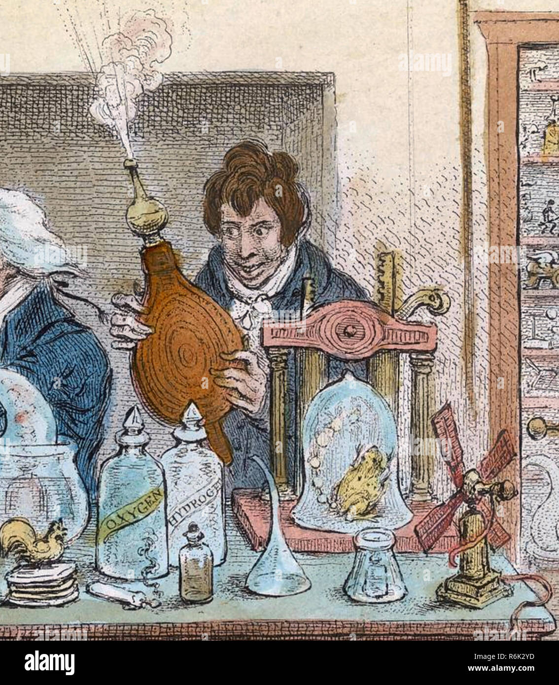 Cartoon scientist Stockfotos und -bilder Kaufen - Alamy