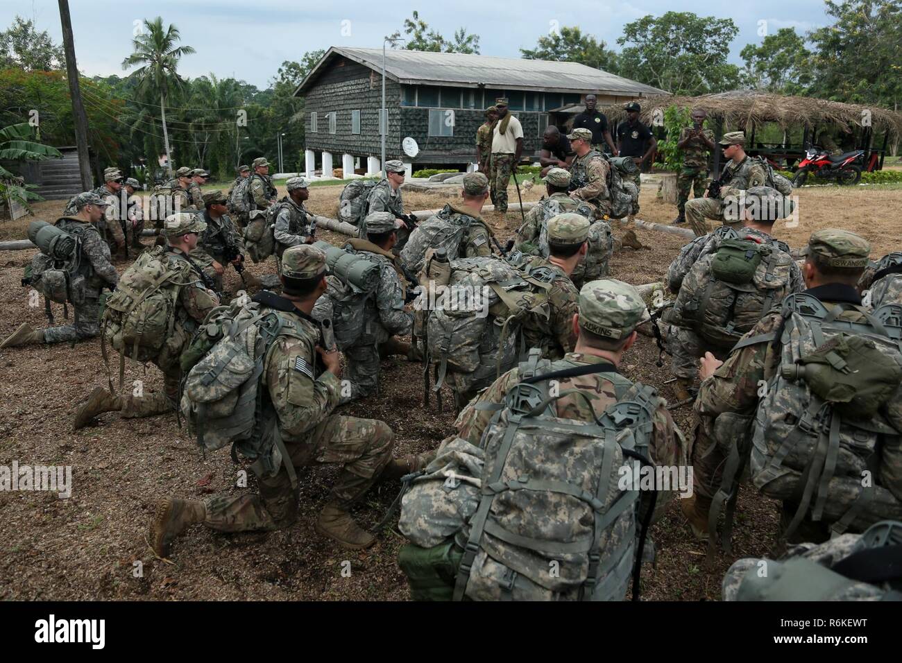 Us-Soldaten auf die 1 Battalion, 506Th Infantry Regiment, 1st Brigade ...