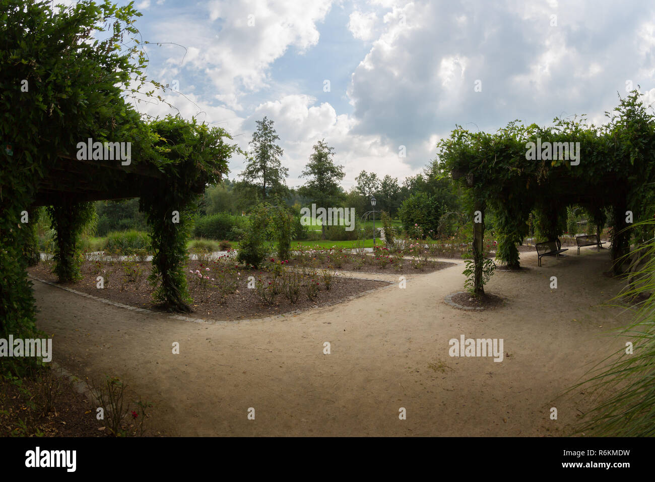 Impressionen aus dem Kurpark in Bad Koetzting, Bayern Stockfotografie ...
