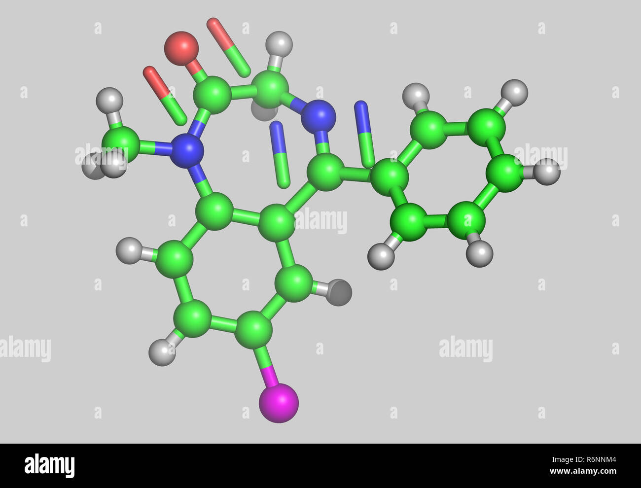 Diazepam molekular -Fotos und -Bildmaterial in hoher Auflösung – Alamy
