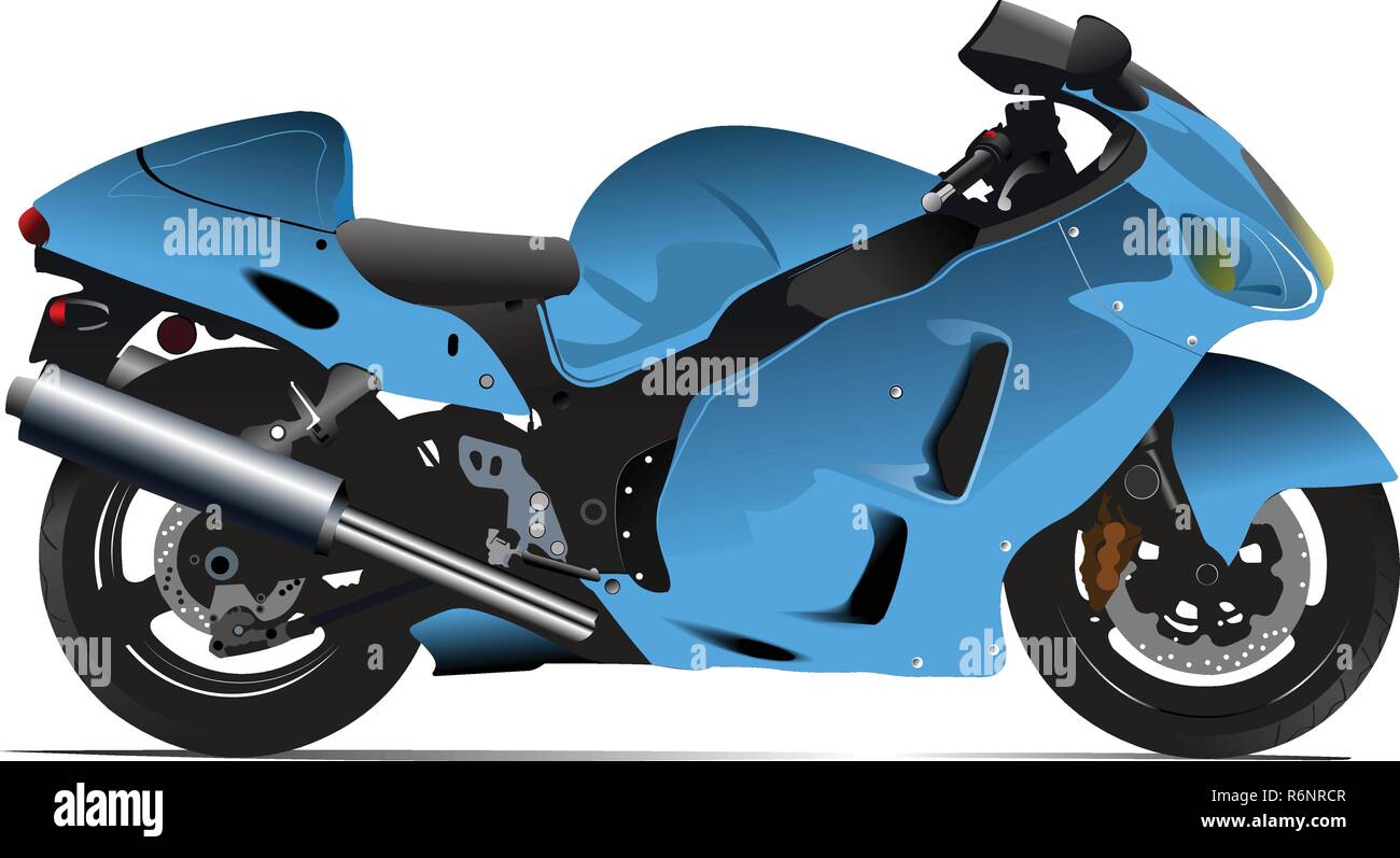 Motorcycle Vector Illustration Stockfotos & Motorcycle Vector ...