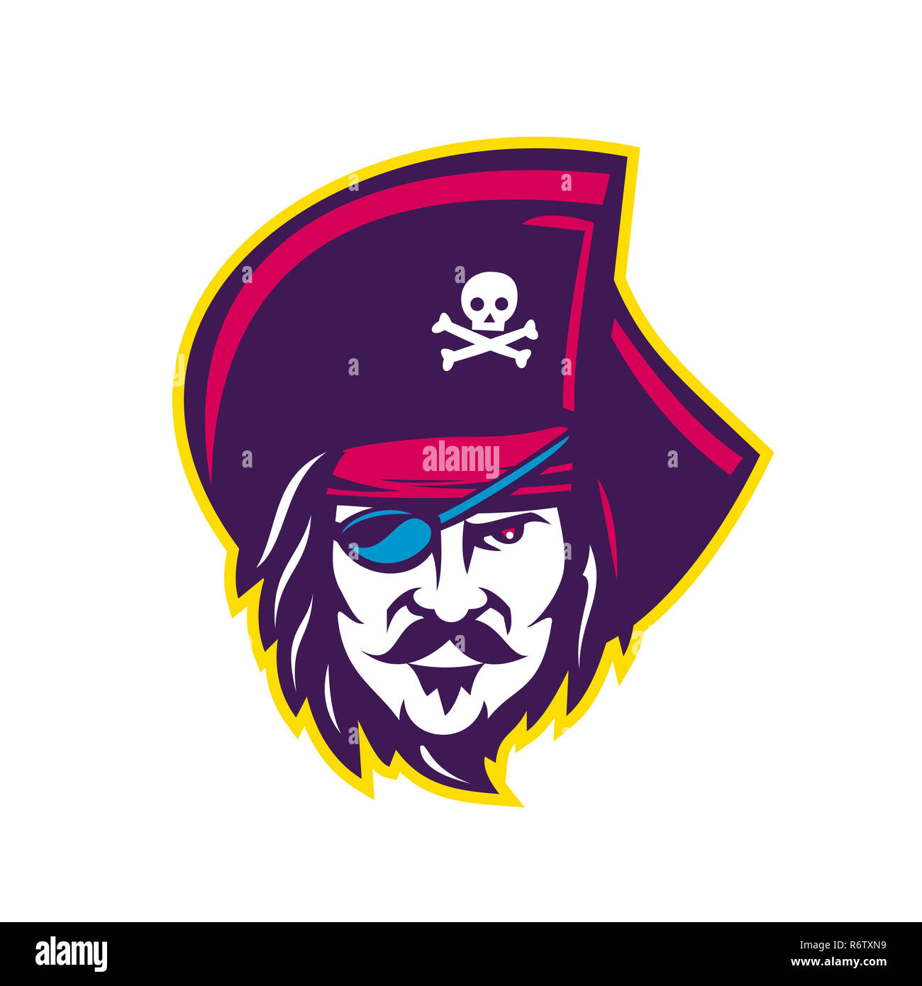 Piraten maskottchen logo -Fotos und -Bildmaterial in hoher Auflösung ...