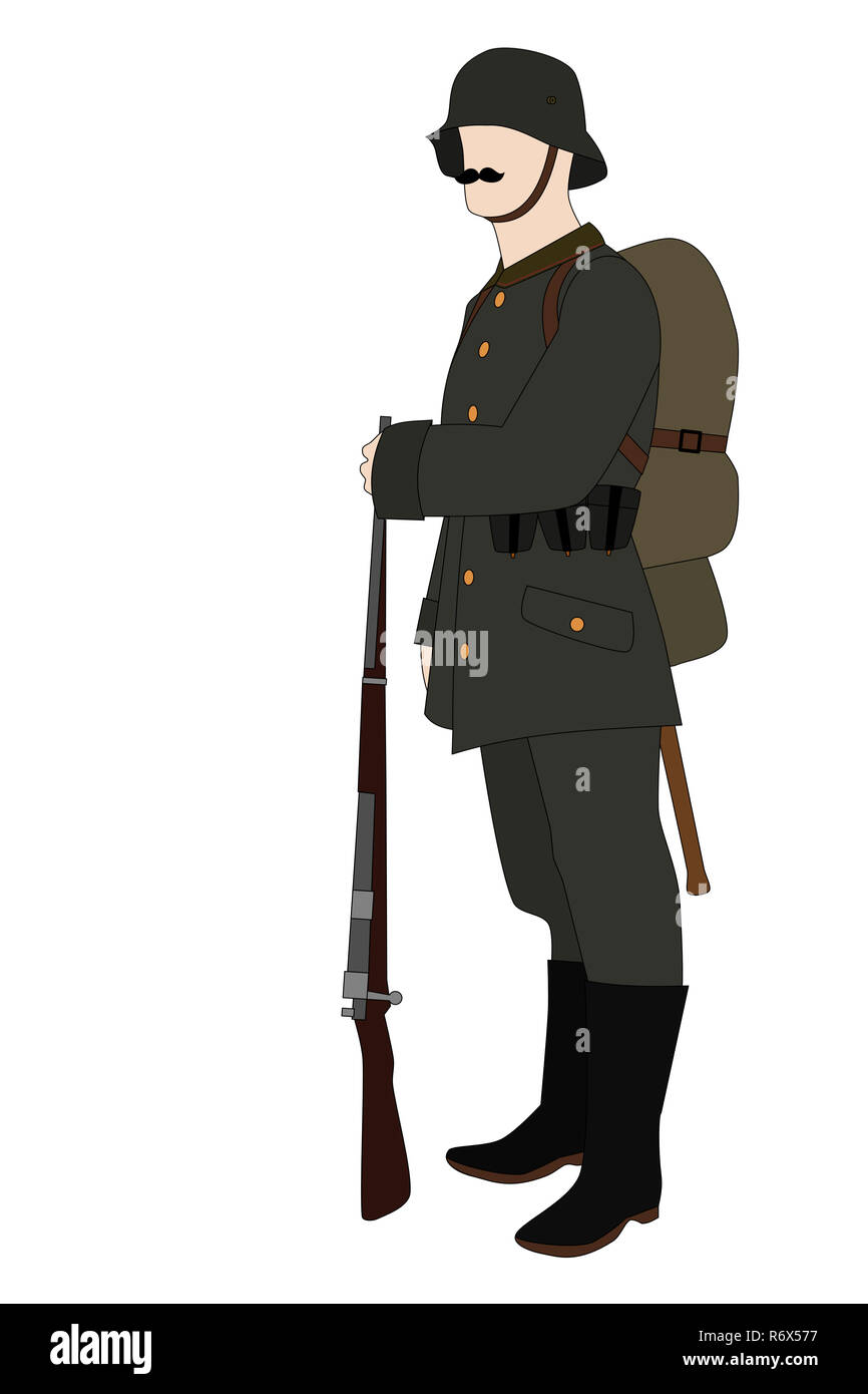 German ww1 soldiers machine gun Ausgeschnittene Stockfotos und -bilder ...