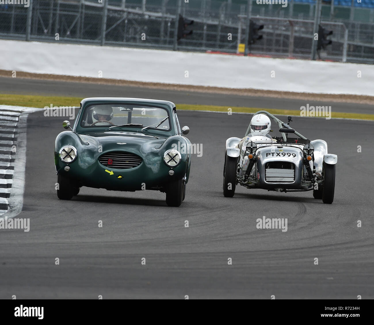 Arlette Muller, Urs Müller, Aston Martin DB 3 Coupé, John Cleland ...
