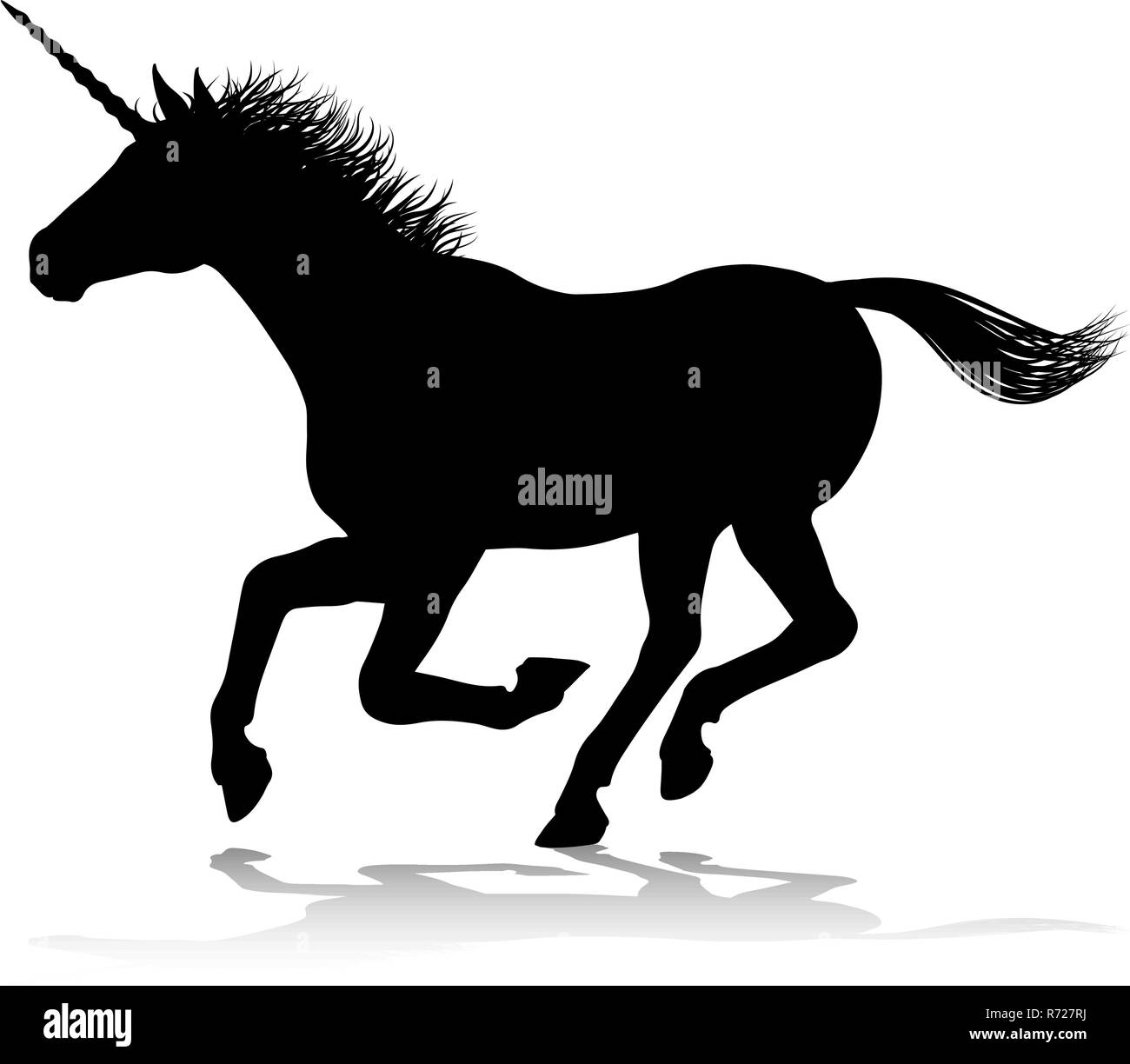 Einhorn springen -Fotos und -Bildmaterial in hoher Auflösung – Alamy