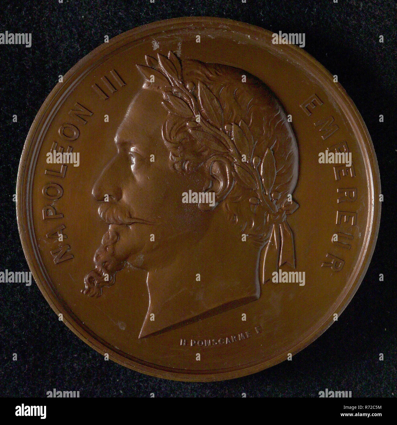 H. Ponscarine, Medaille auf der Weltausstellung in Paris 1867 ...