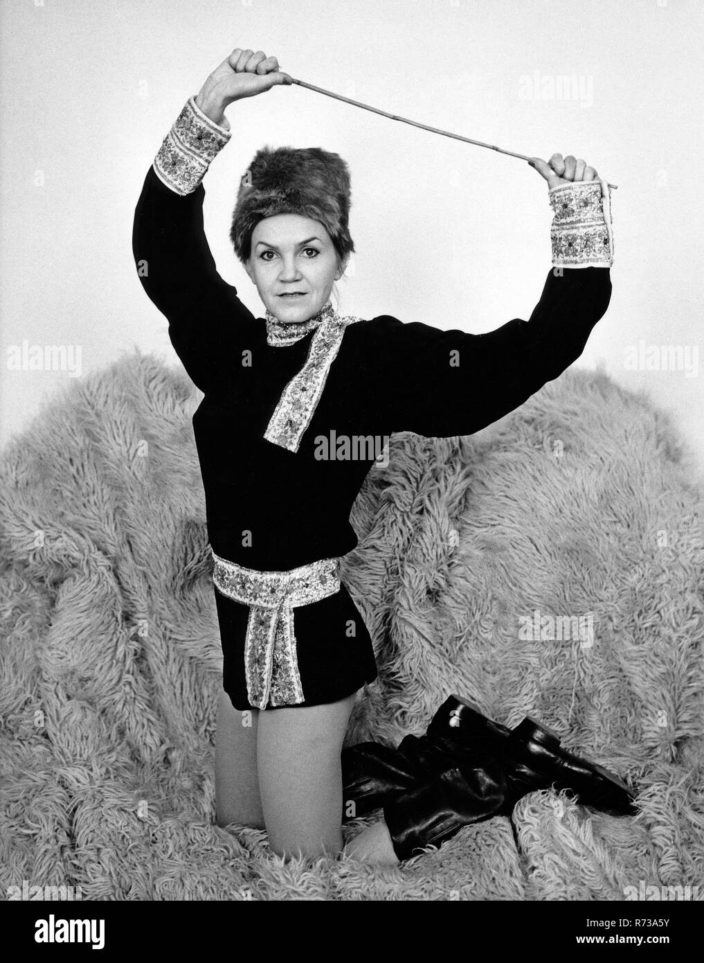 Renate Schubert, deutsche Plant, Deutschland 1970er Jahre. Die deutsche Schauspielerin Renate ...