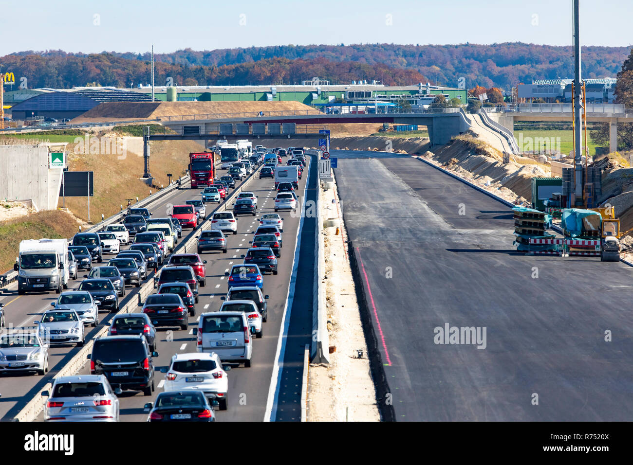 Autobahn a8 -Fotos und -Bildmaterial in hoher Auflösung – Alamy