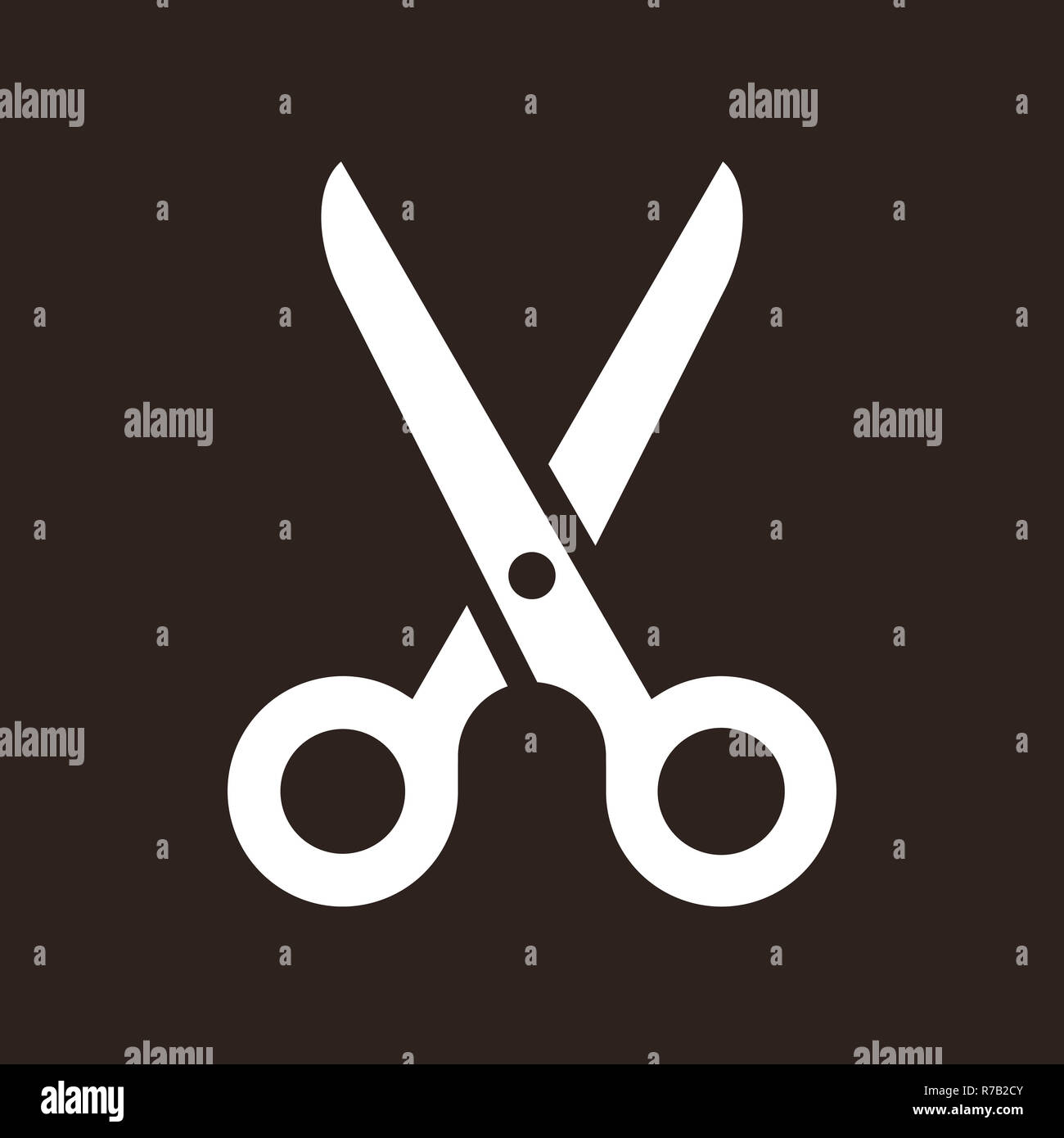 Scheren symbol -Fotos und -Bildmaterial in hoher Auflösung – Alamy