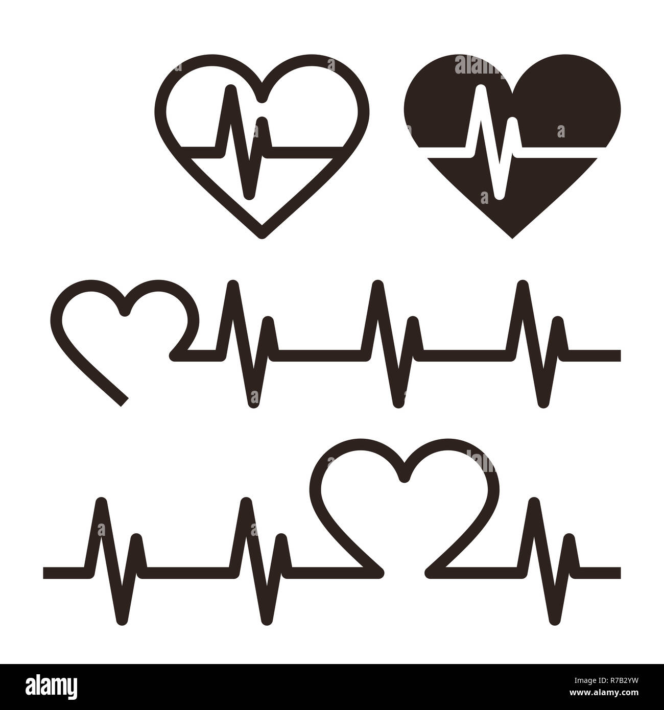 Ekg and cardiogram -Fotos und -Bildmaterial in hoher Auflösung – Alamy