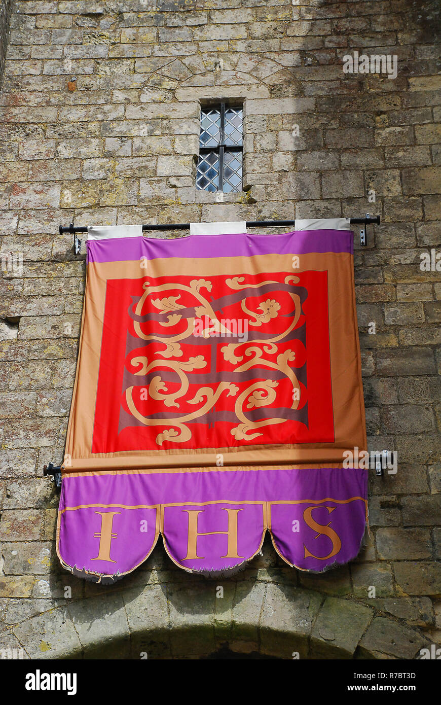 Wappen, Dover Castle, Kent, England, Vereinigtes Königreich. Dover ...