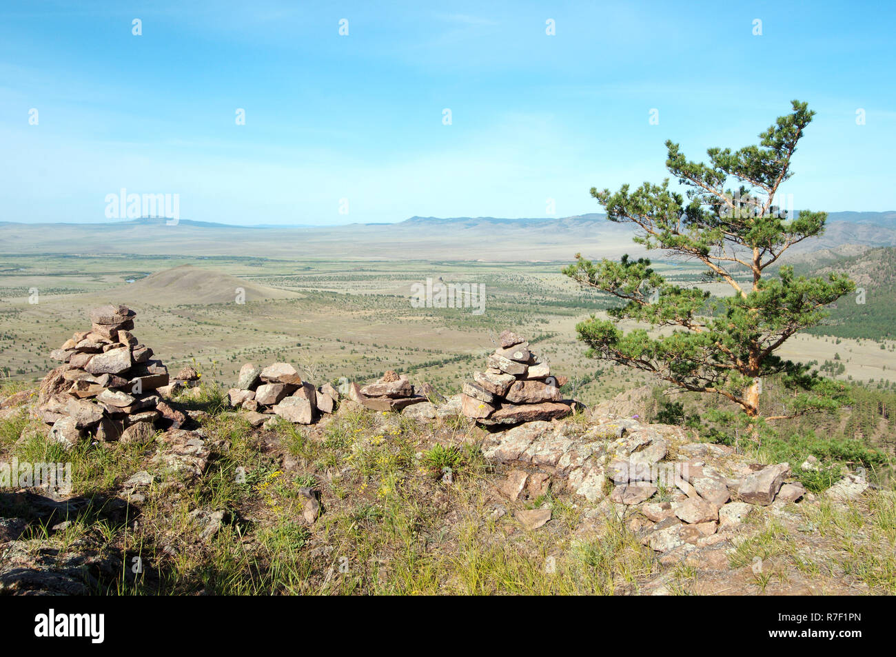 Merkit Trakt, Burjatien, Sibirien, Russland Stockfotografie - Alamy