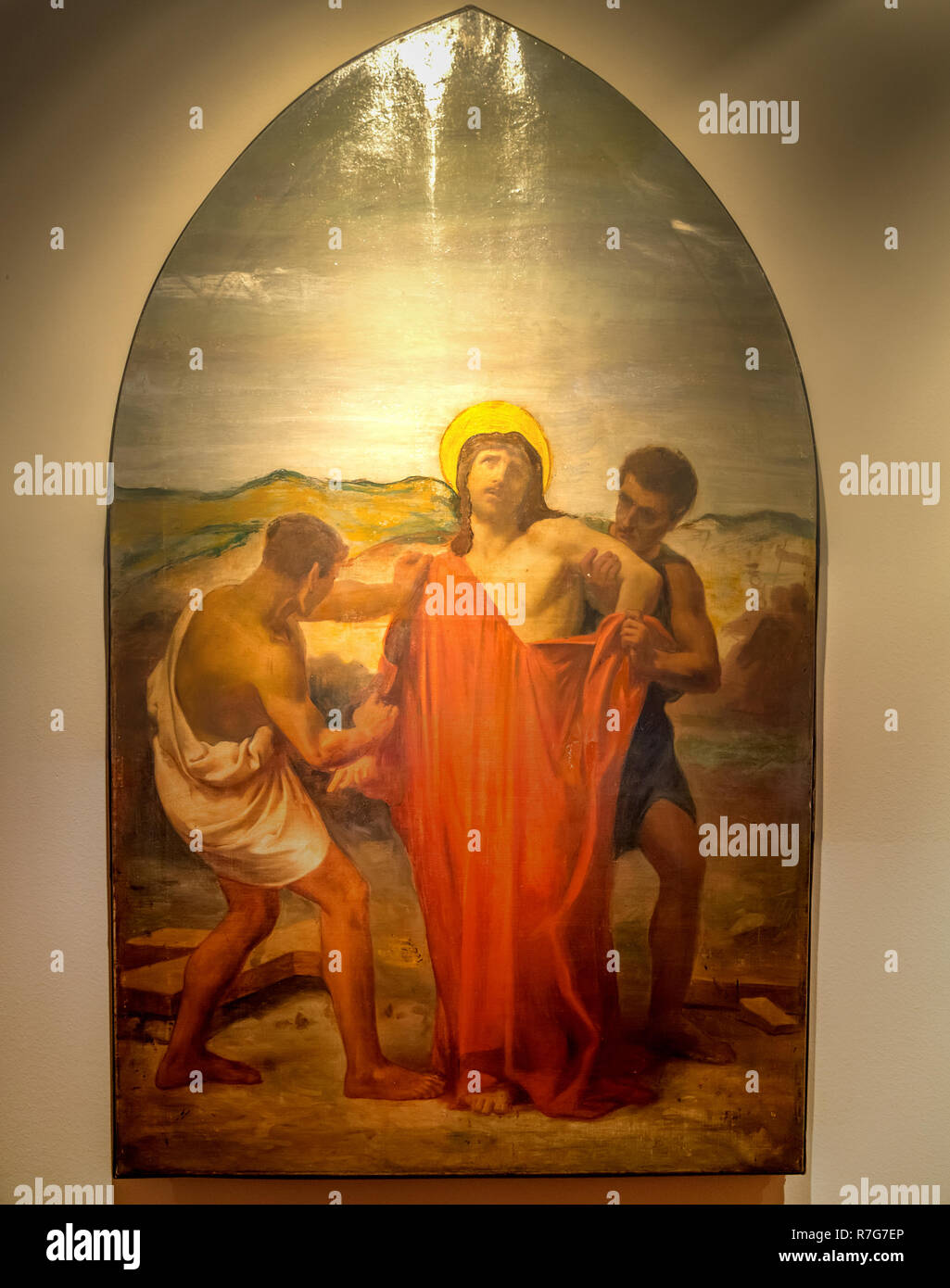 Jesus Christus Hat Seine Kleider Abgelegt Stockfotos und -bilder Kaufen ...