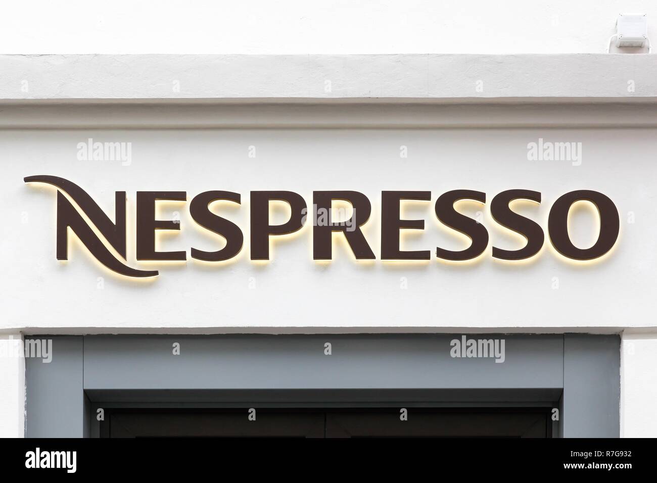 Nespresso logo -Fotos und -Bildmaterial in hoher Auflösung – Alamy