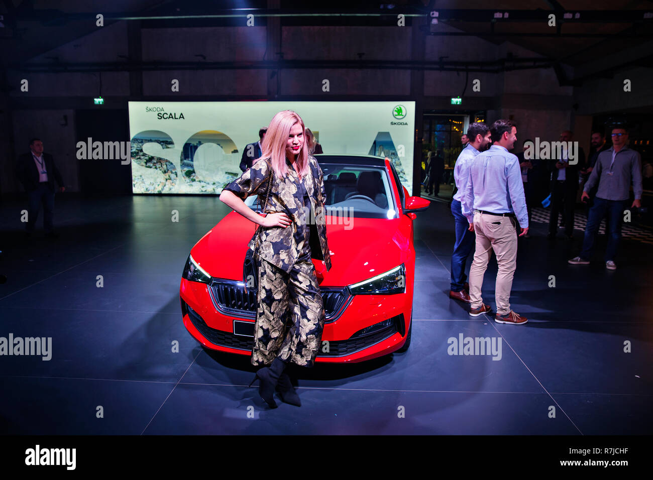 Die Produktion des neuen Skoda Scala Modell (auf dem Foto der ...