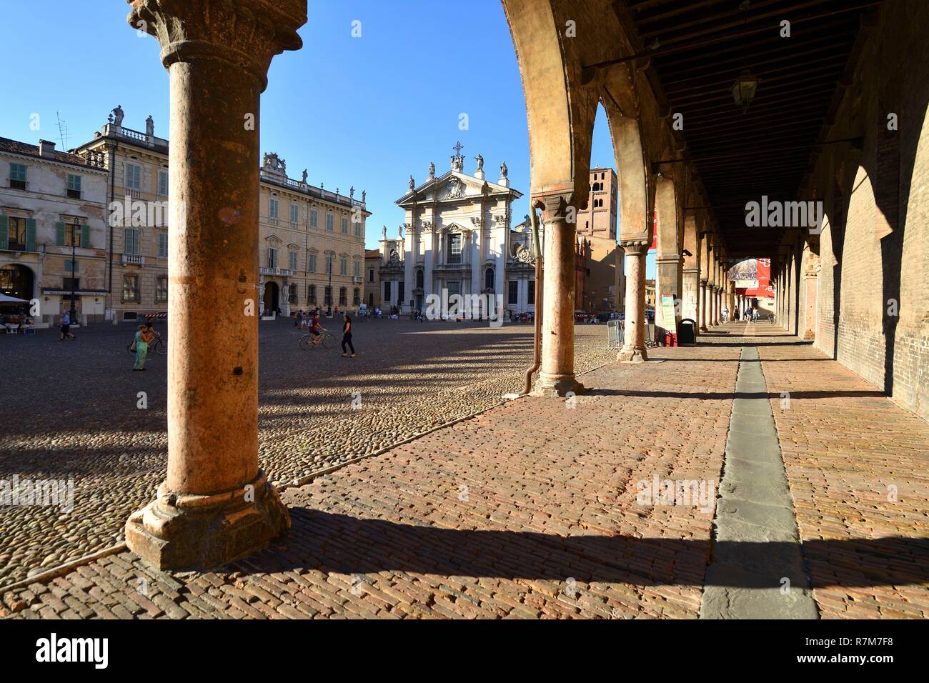 Italien, Lombardei, Mantua (Mantova), als Weltkulturerbe von der UNESCO ...