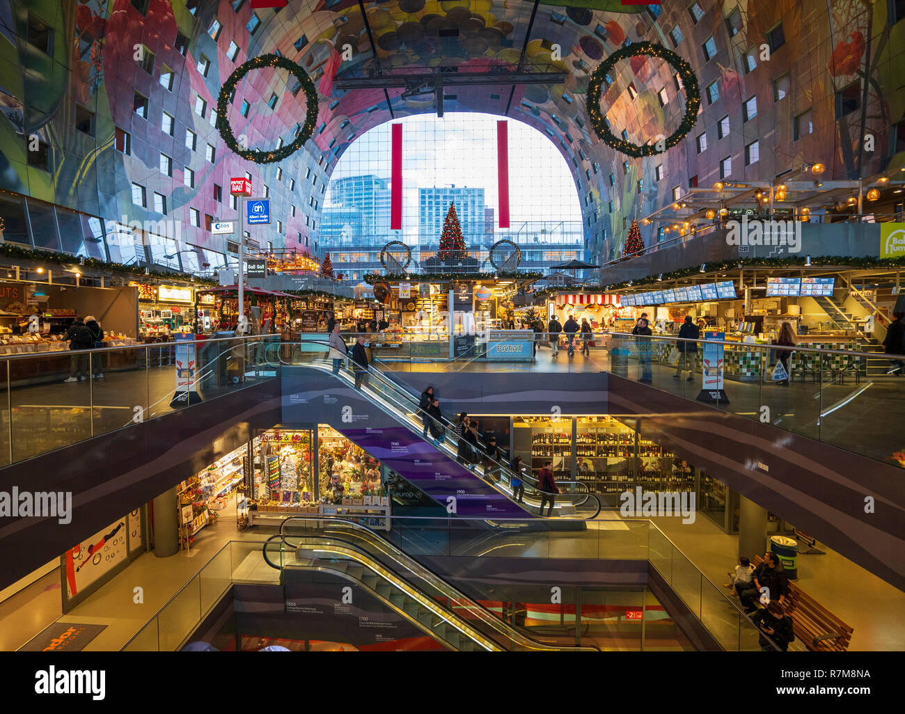 Die moderne Wohn- und Gewerbeimmobilien Entwicklung, Markthal ...