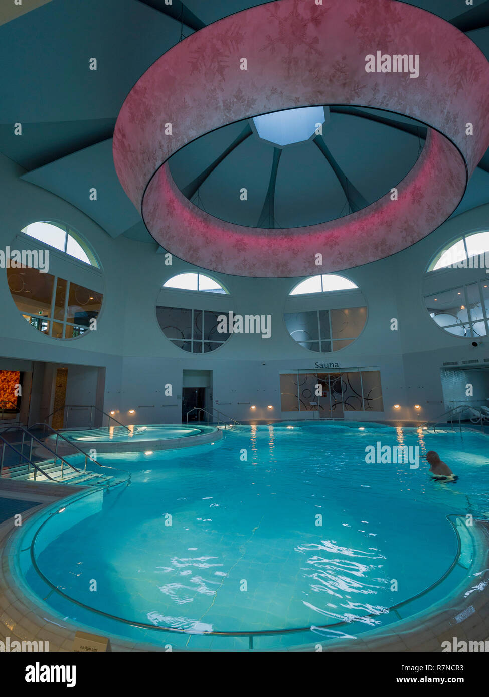 Thermalbad Therme Bogn, Scuol, Scuol, Engadin, Graubünden, Schweiz ...