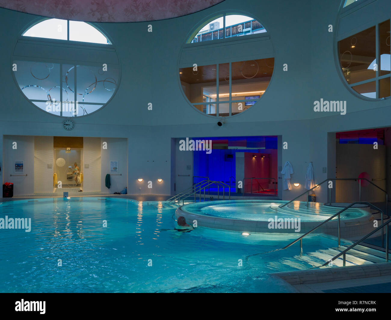 Thermalbad Therme Bogn, Scuol, Scuol, Engadin, Graubünden, Schweiz ...