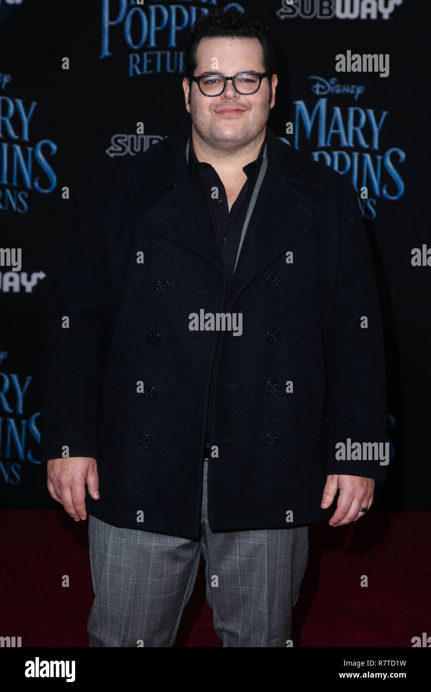 HOLLYWOOD, Los Angeles, CA, USA - 29. NOVEMBER: Josh Gad am Los Angeles ...