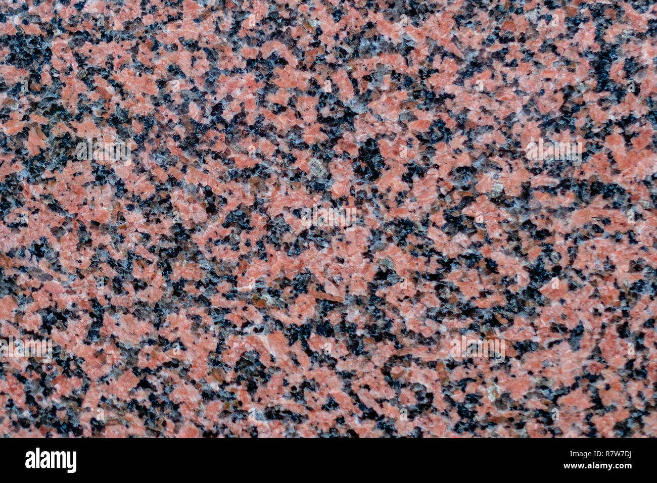 Naturstein. Rosa Granit. Aus schwarzem Granit. Grauer Granit. Mit ...