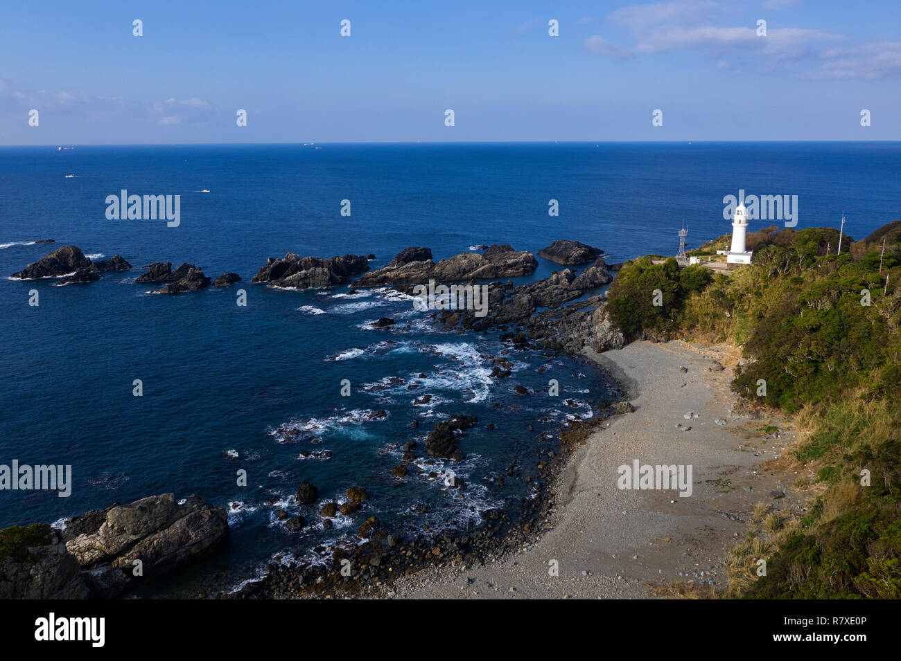 Japan Honshu Island Aerial View Stockfotos & Japan Honshu Island Aerial View Bilder - Alamy