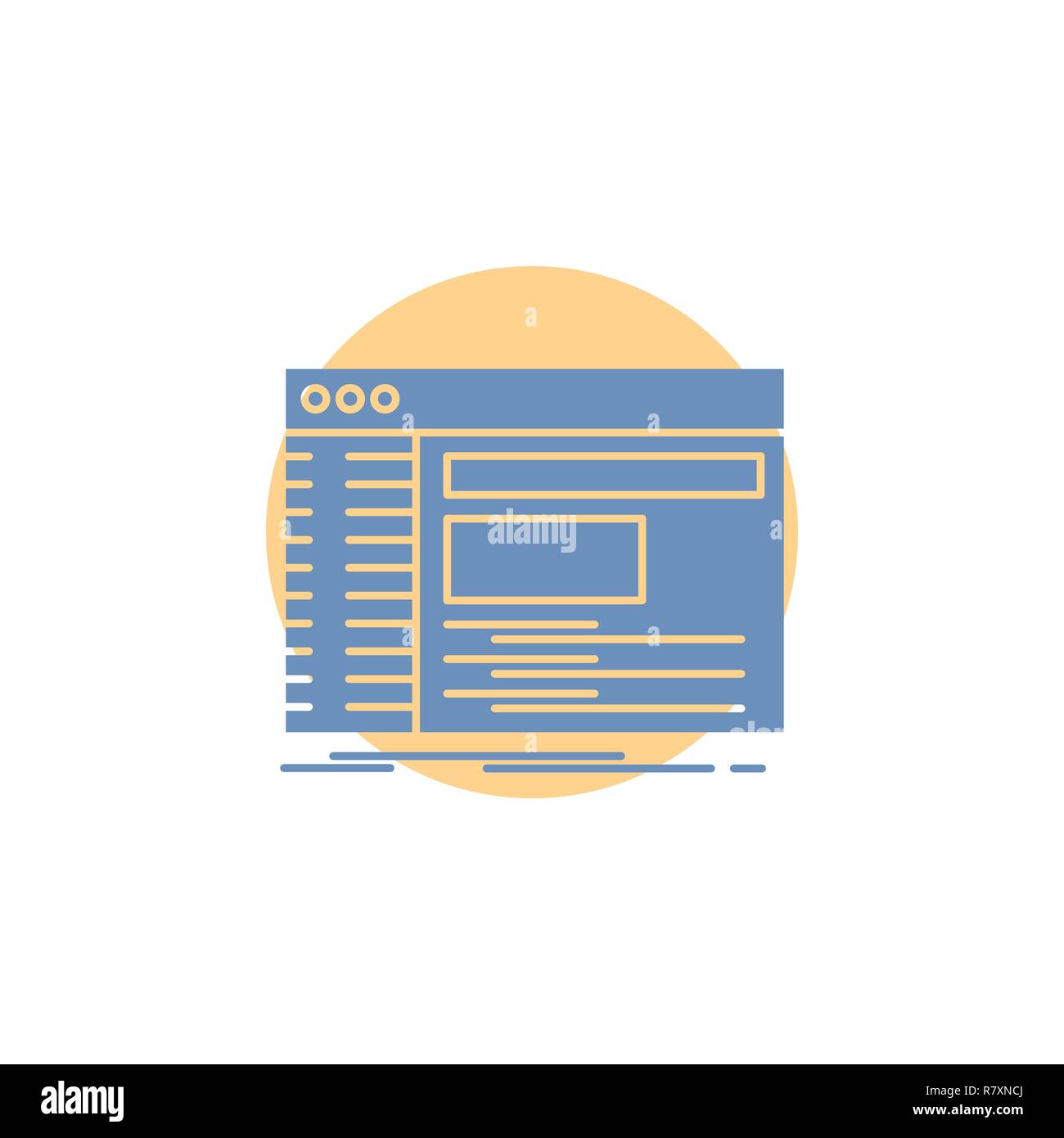 Admin panel symbol Stock-Vektorgrafiken kaufen - Alamy