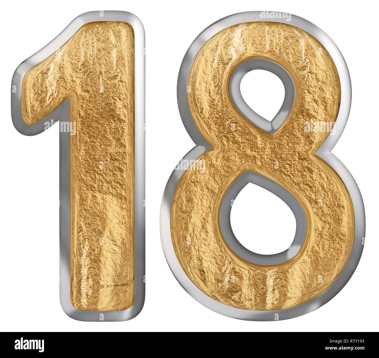 Numeral 18 Eighteen Isolated On Stockfotos & Numeral 18 Eighteen ... Numeral 18 Eighteen Isolated On Stockfotos & Numeral 18 Eighteen ...